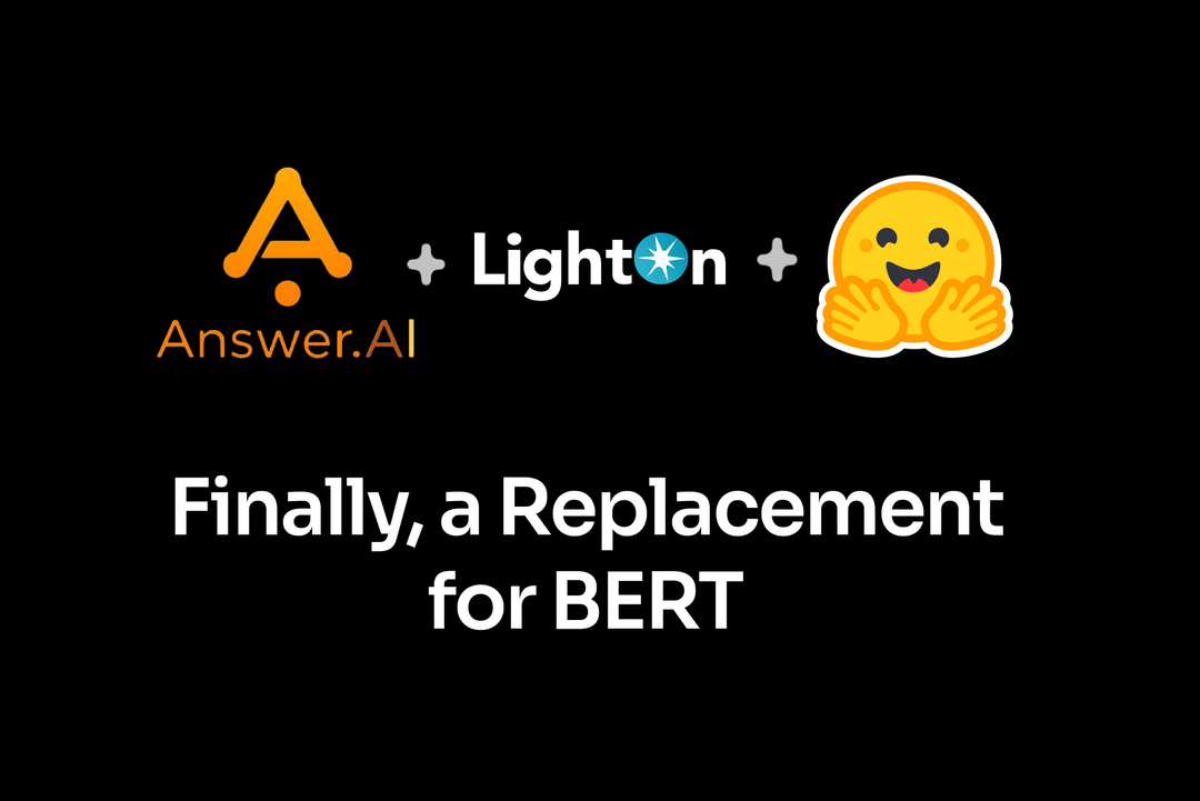 Finally, a Replacement for BERT - LightOn